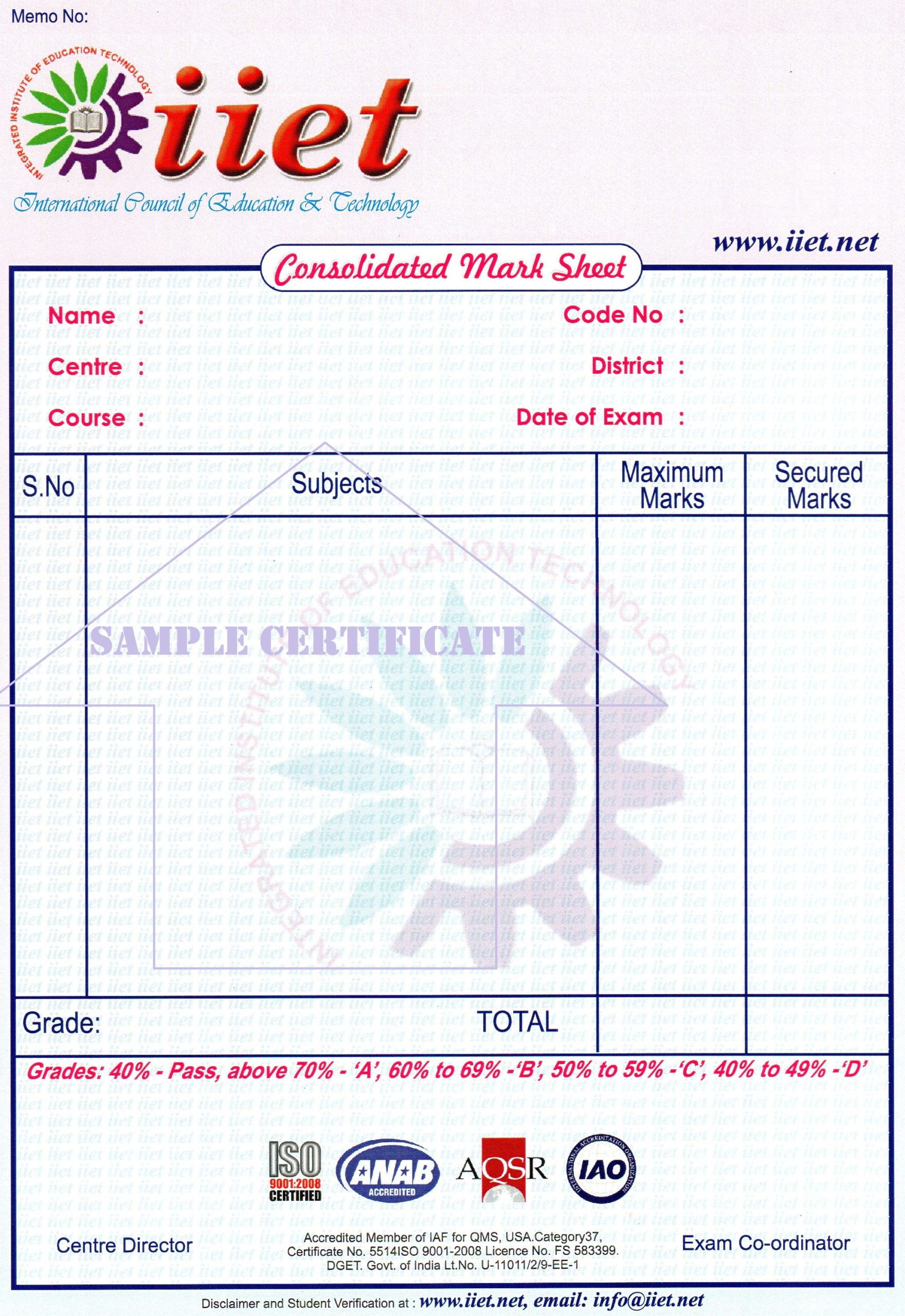 IIET – Page 2 – Integrated Institution of Education and Technology